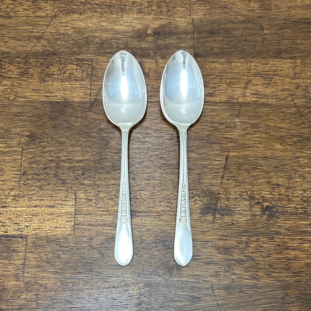 Vintage Silverplate Priscilla-lady Ann Teaspoon - International Silver ...