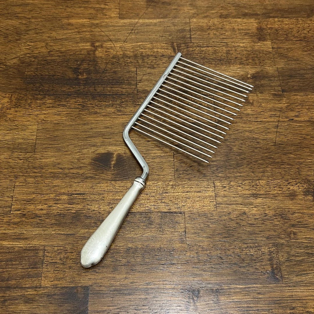 Vintage Angel Food Cake Breaker With Sterling Silver Handle - Etsy