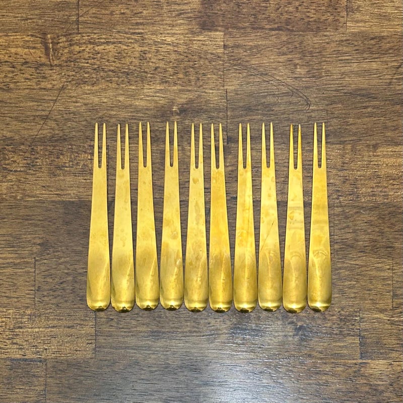 Appetizer Forks - Etsy