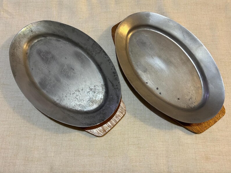 Fred Roberts Co San Francisco Made in Japan Vintage MCM Sizzle Platters ...