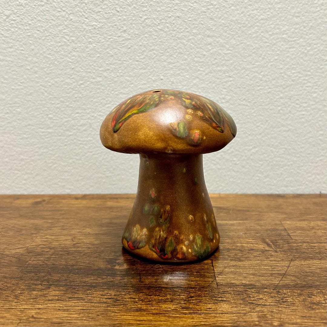Vintage Ceramic Mushroom Spice Shaker, Parmesan Cheese Shaker - Acme ...