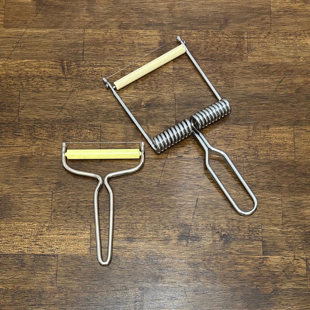 Stainless Steel Vintage Wire Cheese Slicer - Etsy