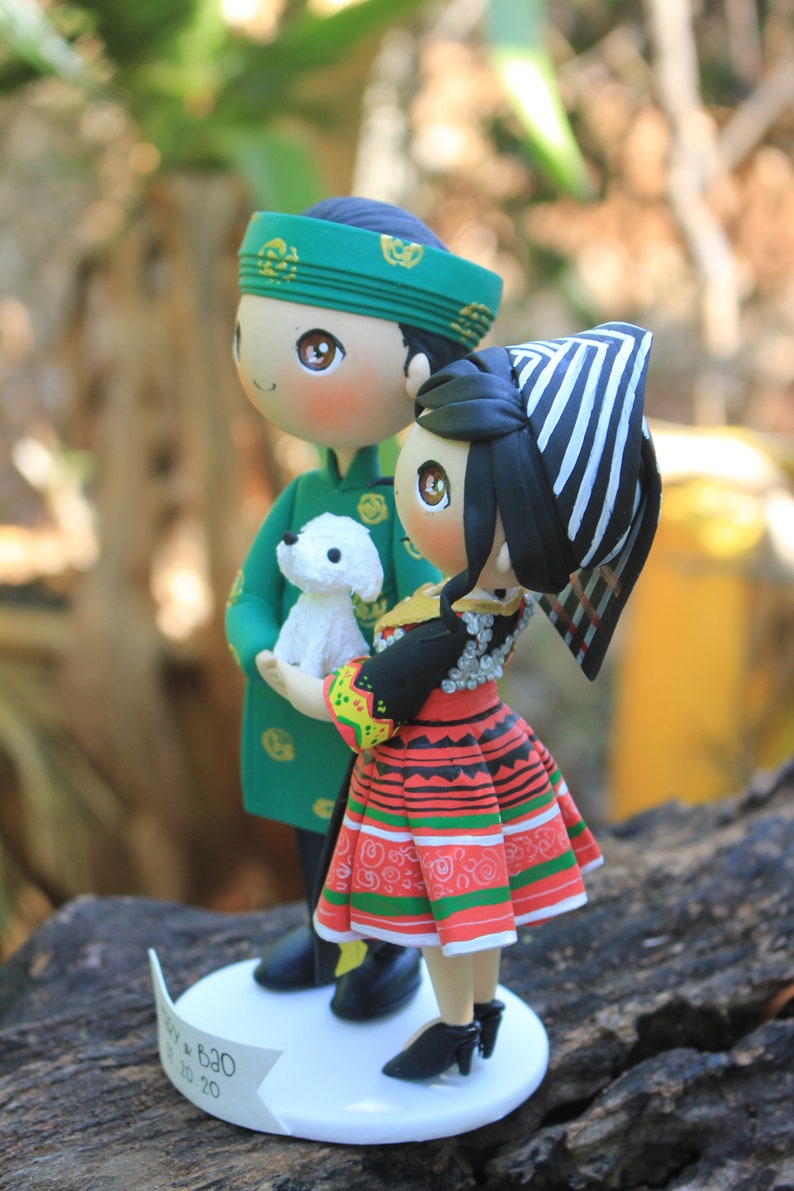 Hmong Wedding Cake Topper Hmong and Vietnam Wedding Topper - Etsy