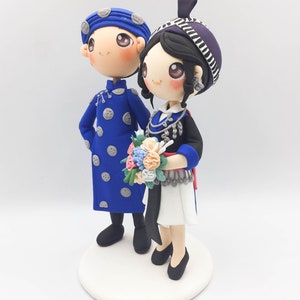 Hmong and Vietnam Wedding Cake Topper, Mien Wedding Cake Topper, Ethnic ...