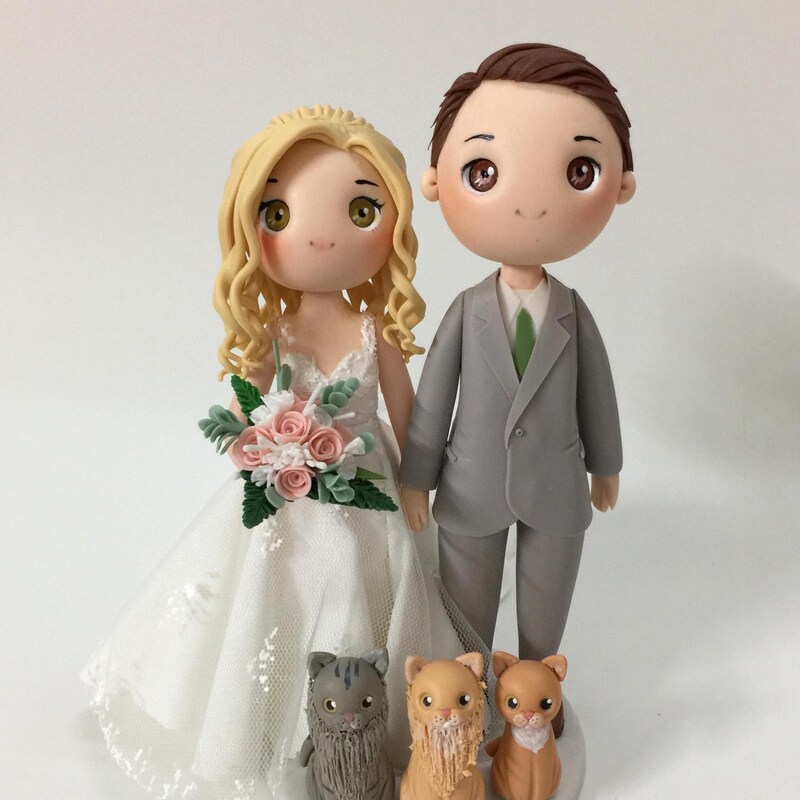 Clay Bride and Groom - Etsy