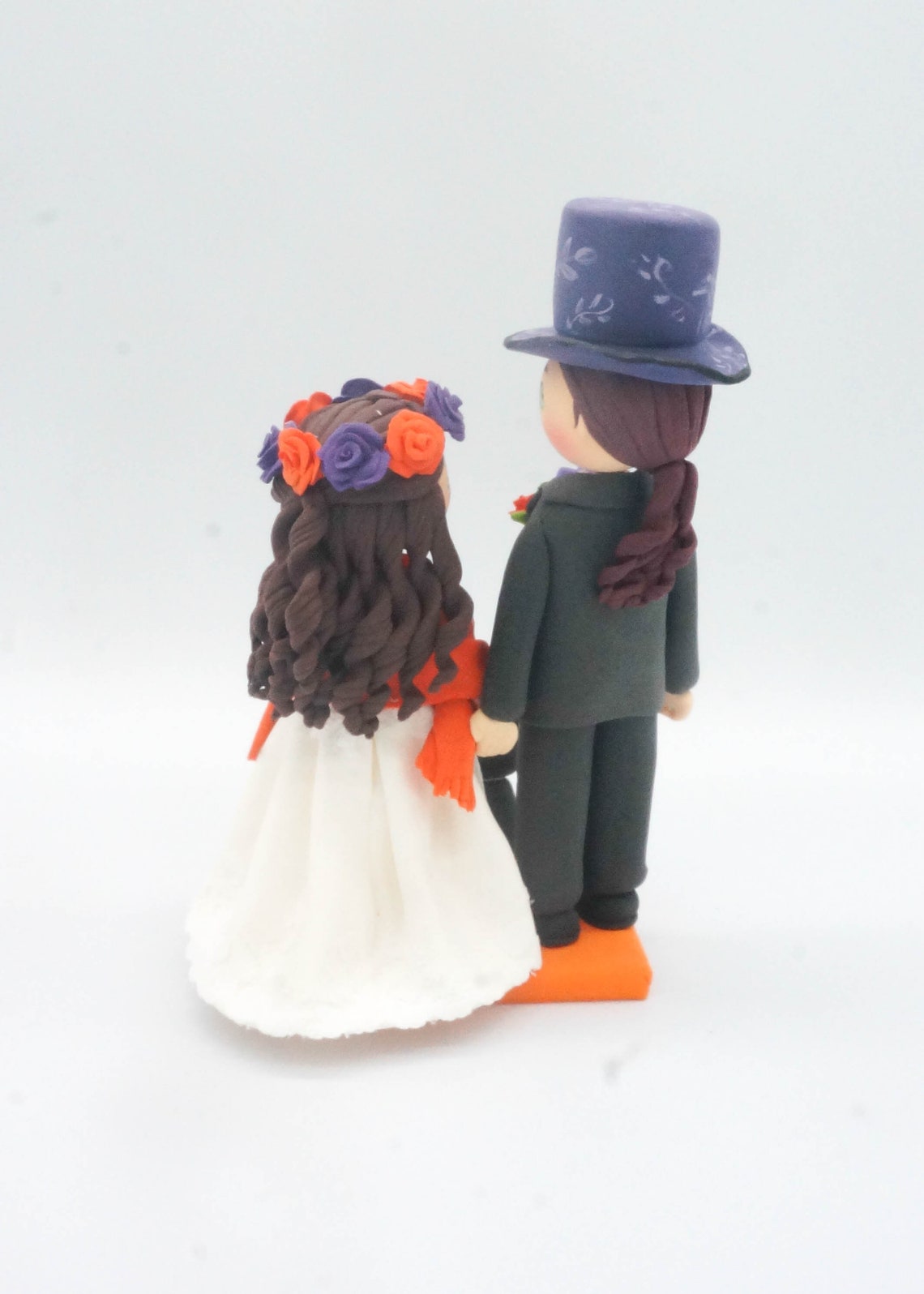 Gothic Wedding Cake Topper Magician Wedding Cake Topper | Etsy