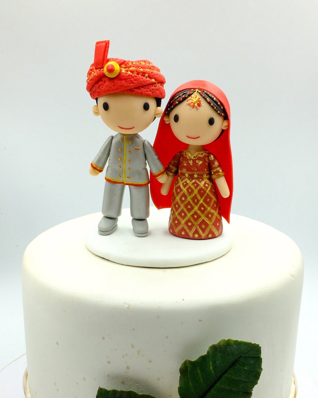 Indian Bride And Groom Cake Topper