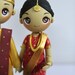 Muslim Wedding Cake Topper Middle East Bride & Groom With - Etsy