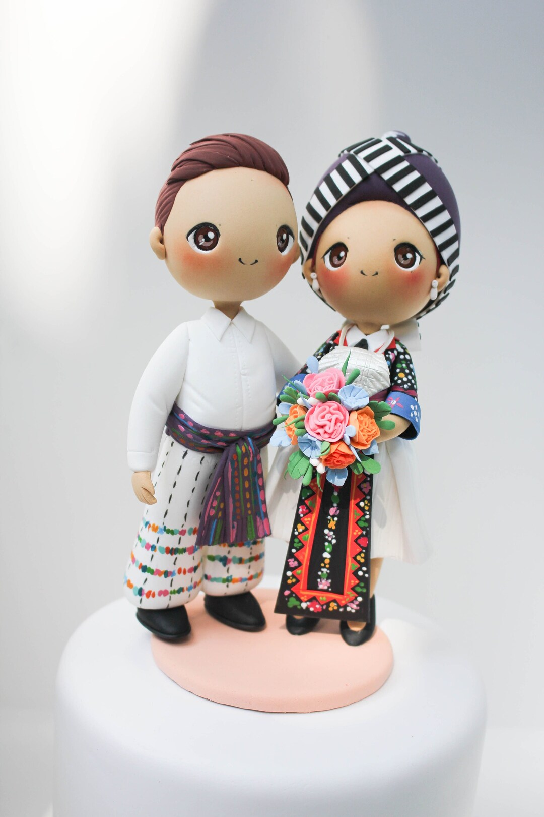 Customized Traditional Wedding Hmong Bride and Groom Wedding Cake ...
