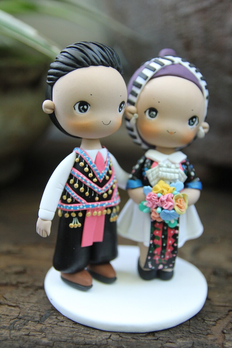 Deposit Hmong Wedding Cake Topper Ethnic Wedding Topper - Etsy
