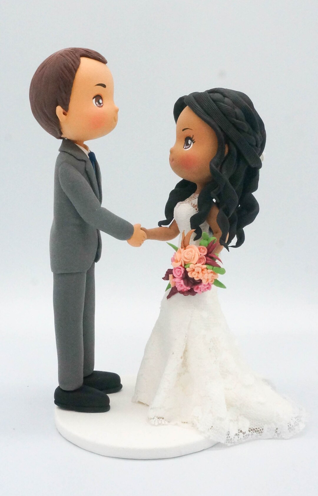 Wedding Handshake Wedding Cake Topper, Secret Handshake Bride & Groom ...