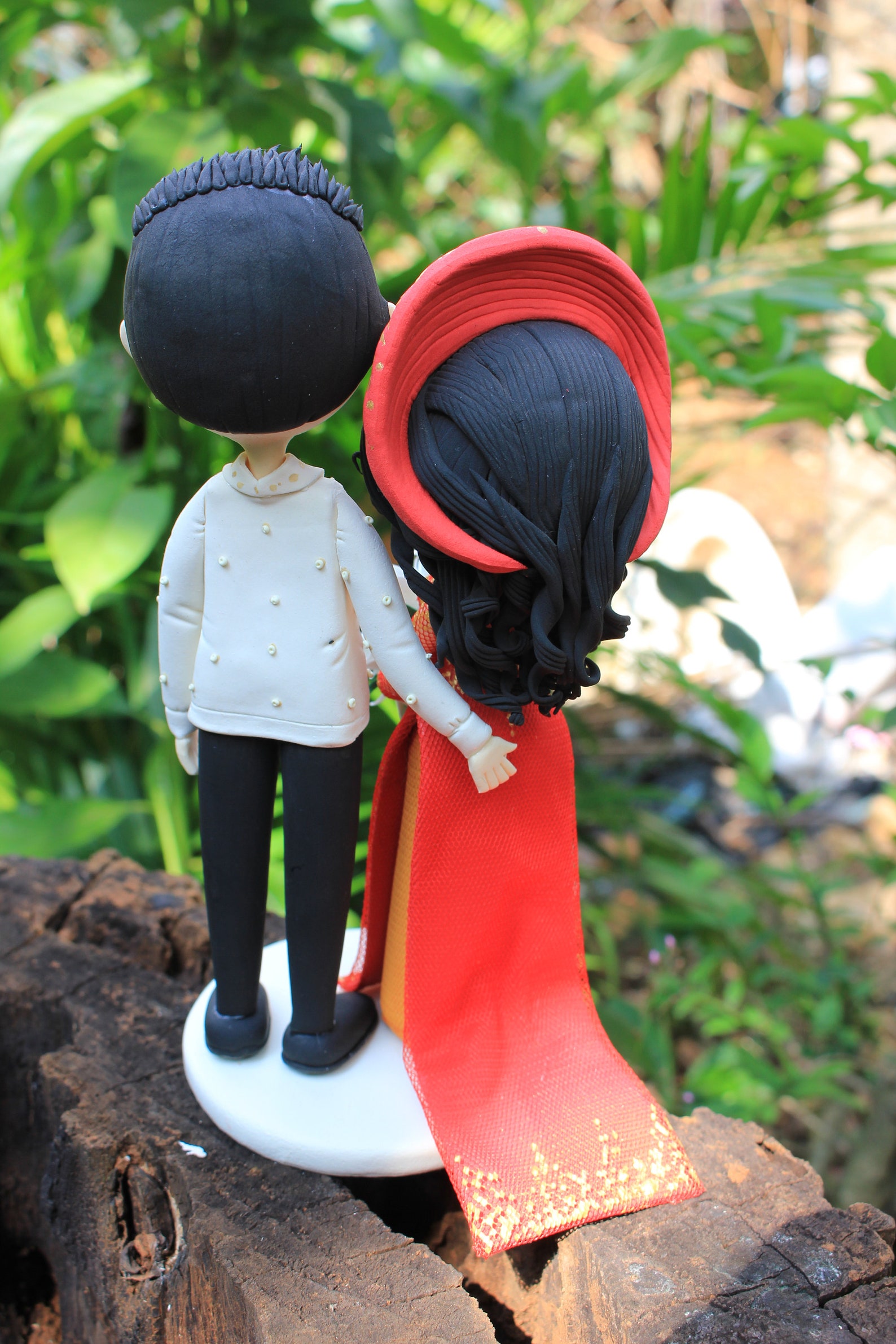 Wedding Cake Topper Vietnam and Philippine Wedding Cake | Etsy