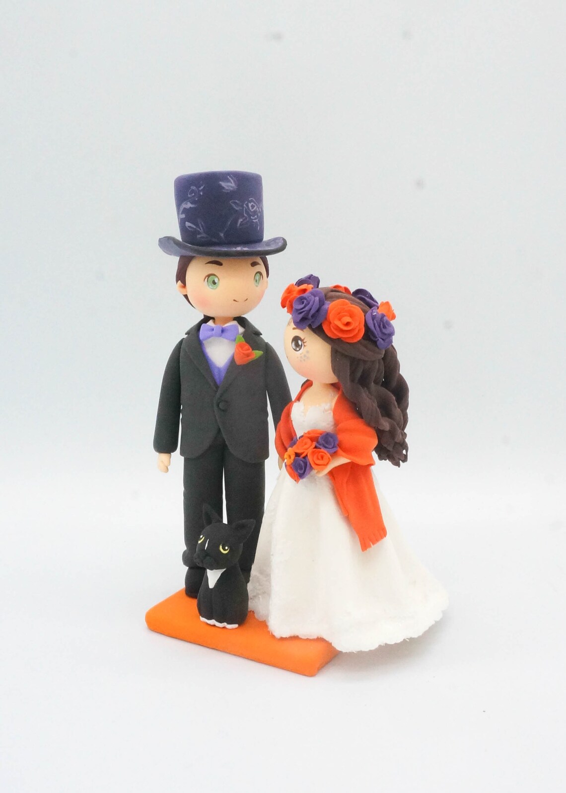 Gothic Wedding Cake Topper Magician Wedding Cake Topper | Etsy