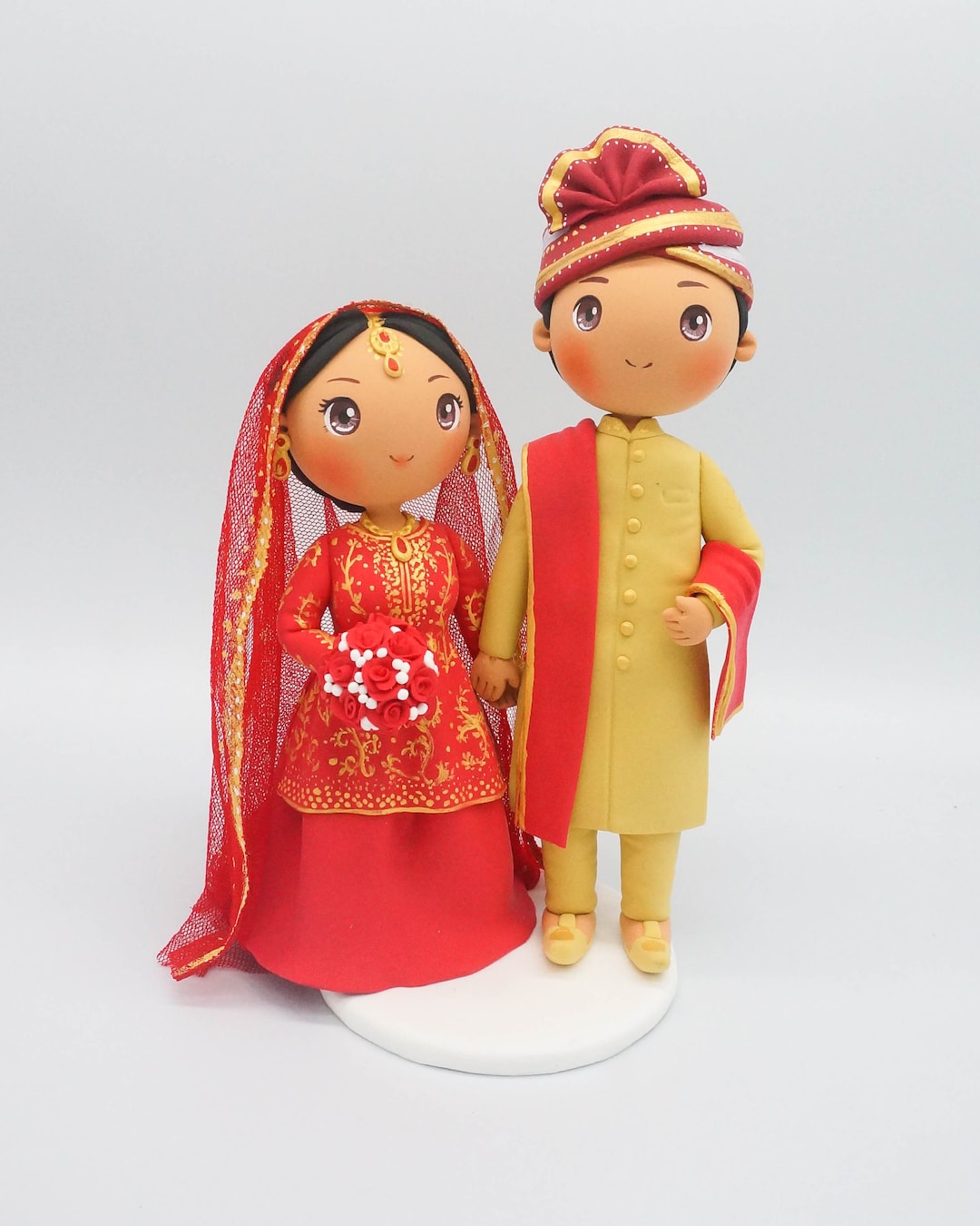 Saree Wedding Cake Topper Lehenga Wedding Cake Topper, Middle East ...