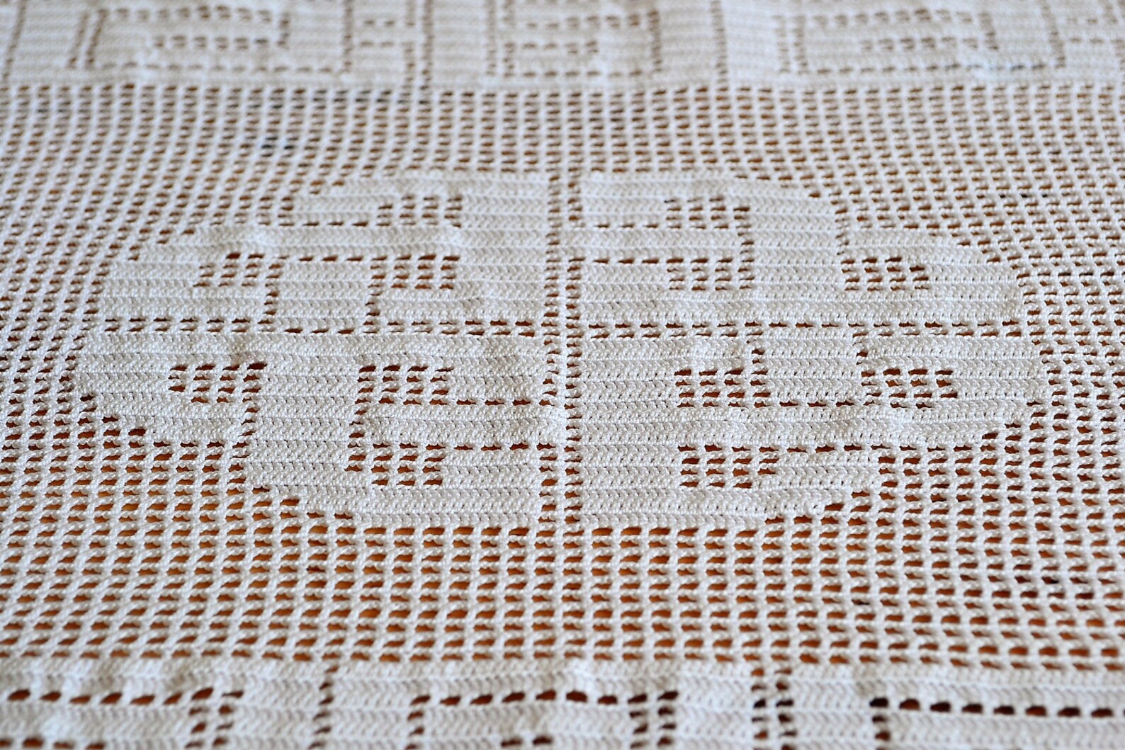 Celtic Block Center Piece Filet Crochet Pattern - Etsy