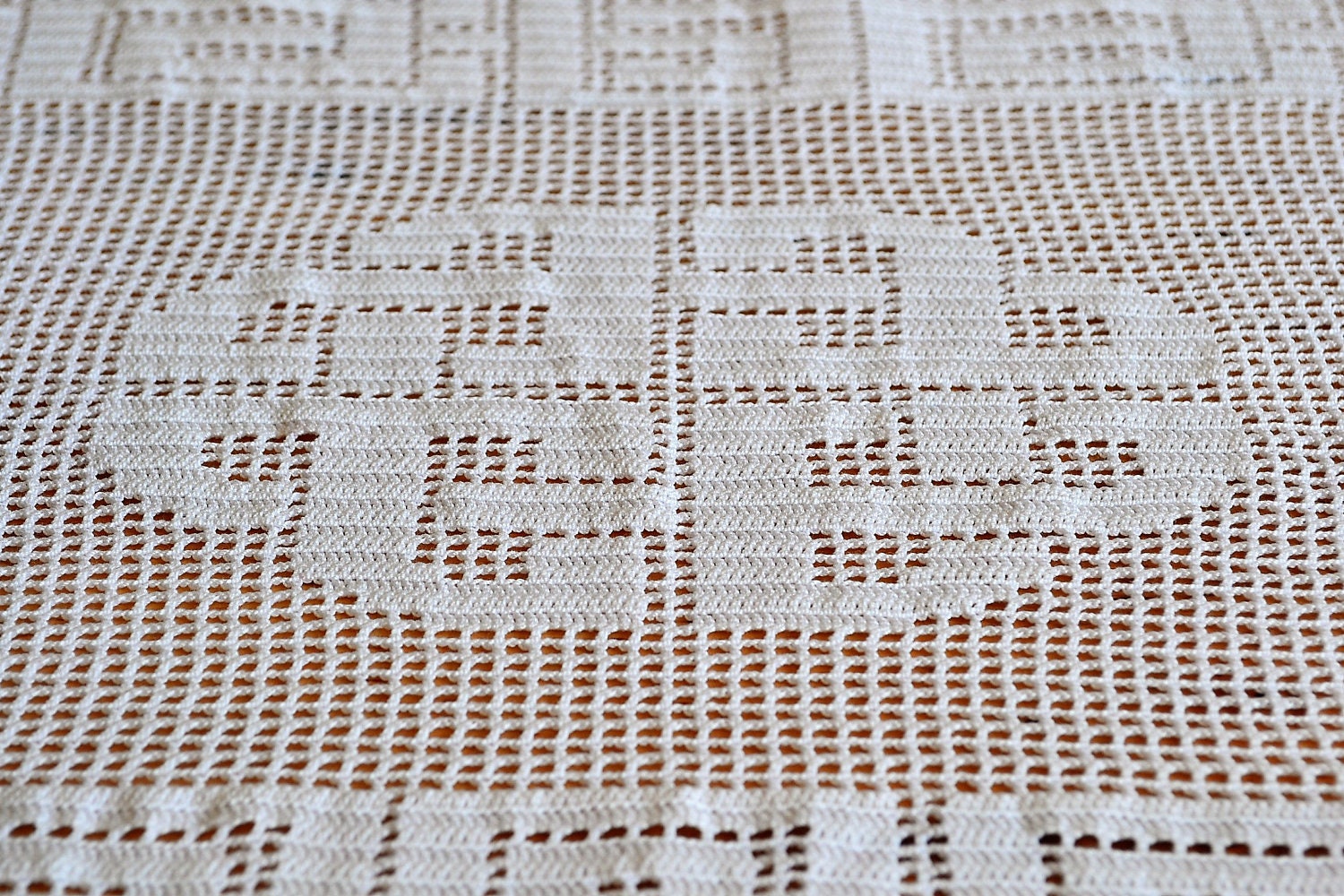 Celtic Block Center Piece Filet Crochet Pattern - Etsy