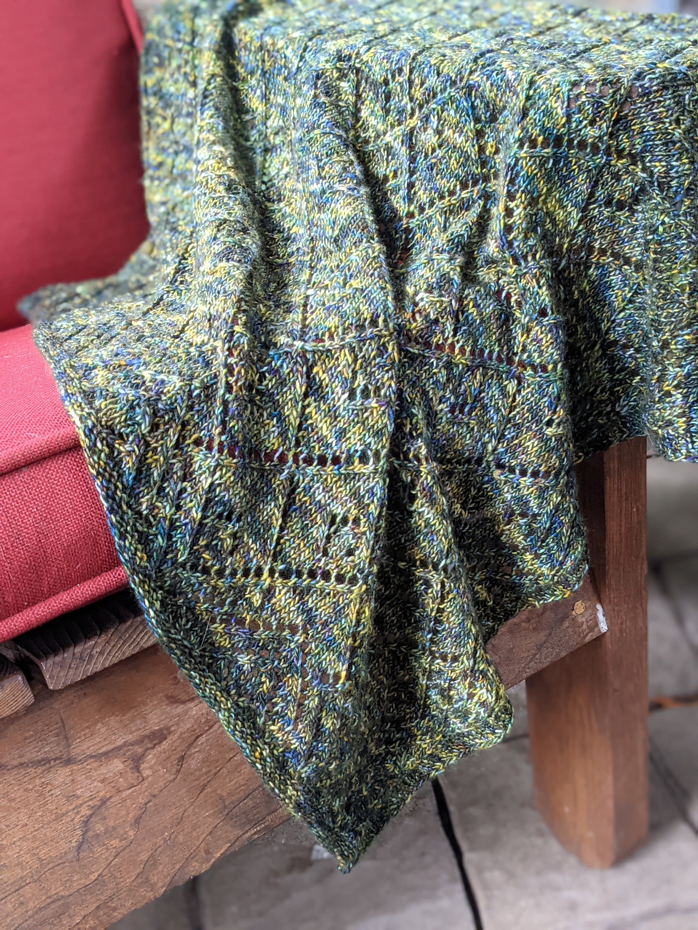 Jasper Jem Wrap Knitting Pattern - Etsy