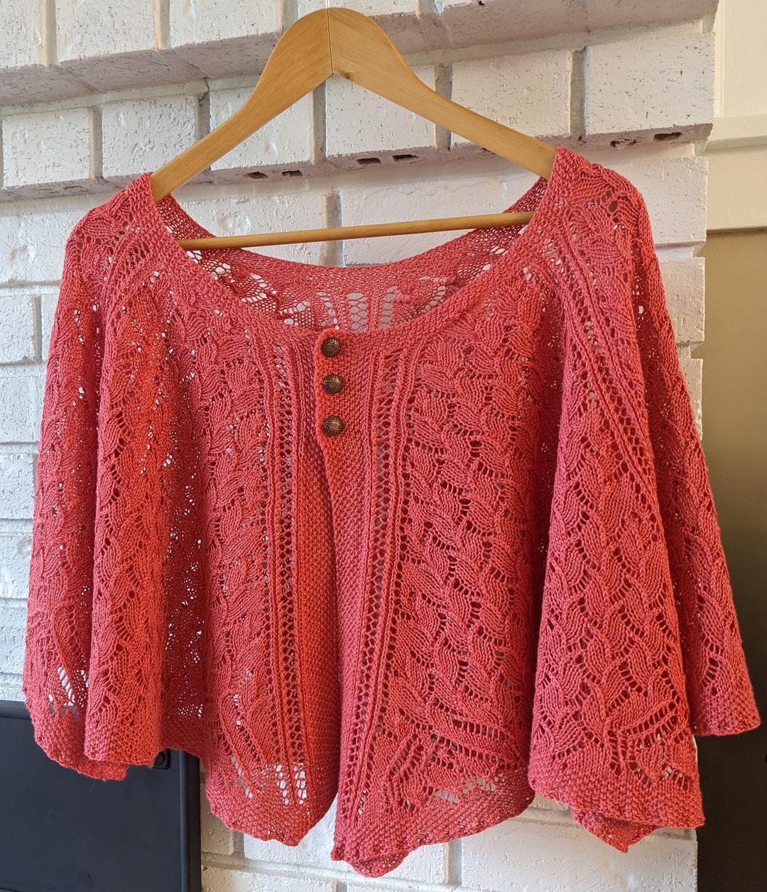 Joyful Capelet Knitting Pattern - Etsy
