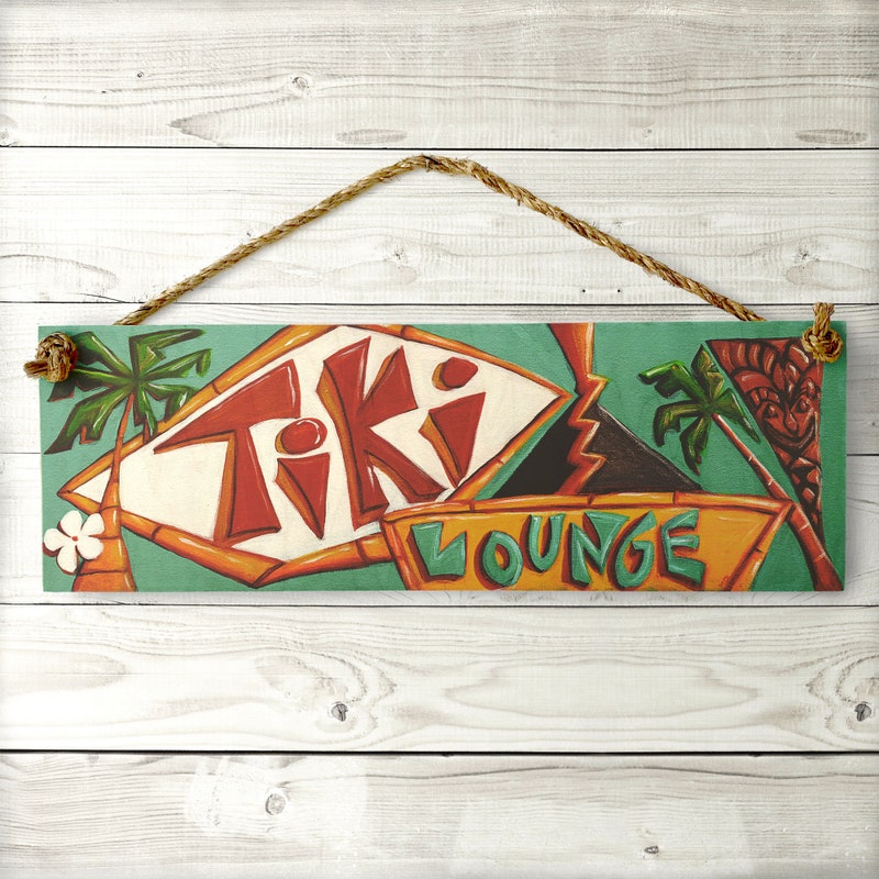 Tiki Signs - Etsy