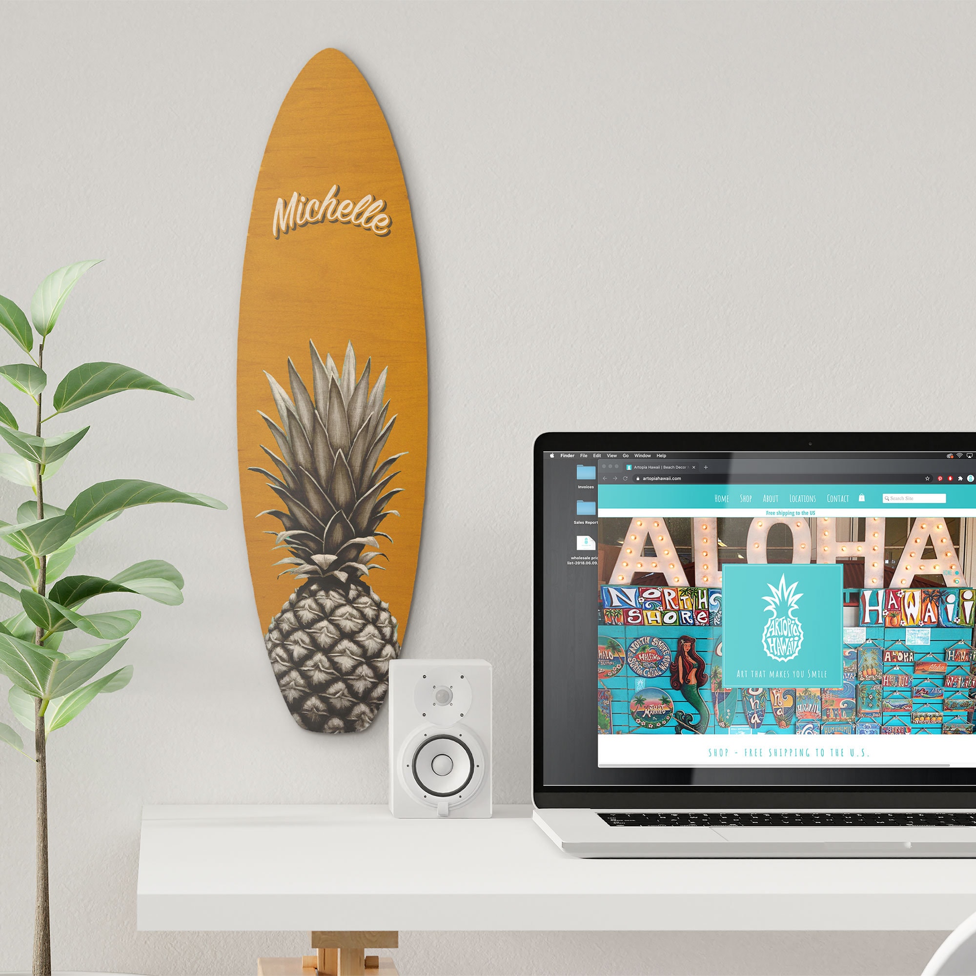 Customizable Name Surfboard Pick Your Color Size Name - Etsy