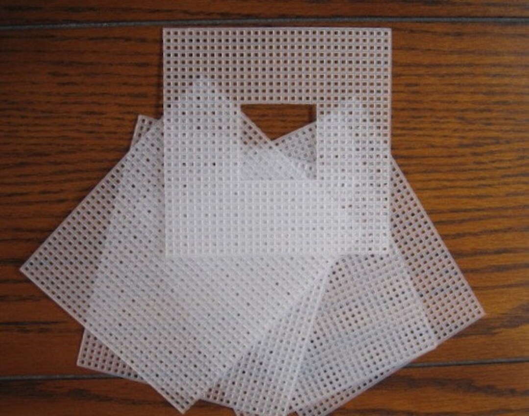 Plastic Canvas Tissue Box Cut Out - 7 Mesh Clear - Boutique Size - Etsy