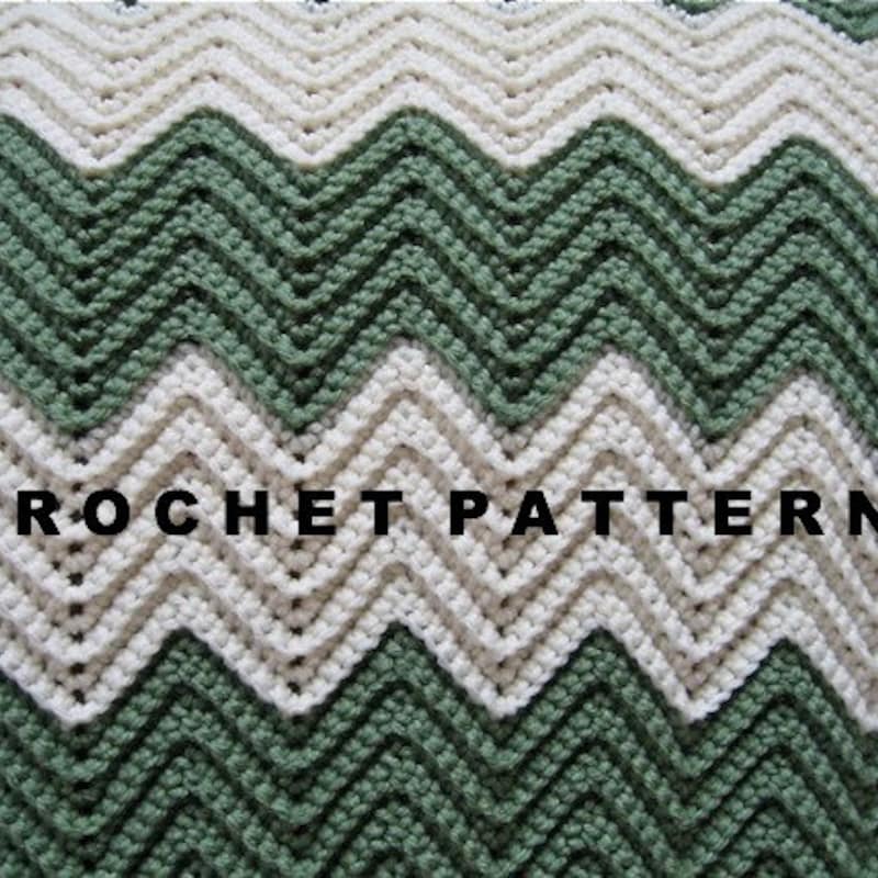 Ripple Afghan Pattern - Etsy