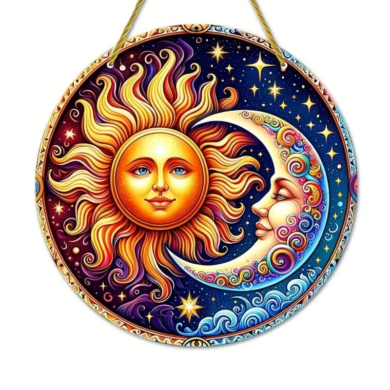 Crescent Moon Art - Etsy