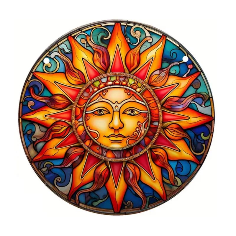 Sun Face - Etsy
