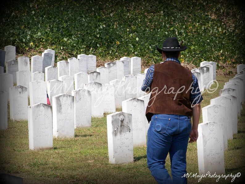Cowboy Photograph, Confederate Cemetery, Cowboy Picture, Memorial Day ...