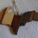 Michigan Upper Peninsula Shaped Laminated Hardwood Ornament or Magnet ...