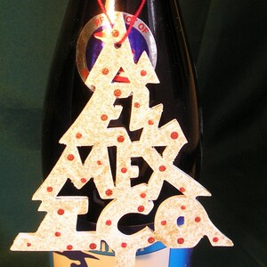 New Mexico Ornament, Tree Shaped - Etsy
