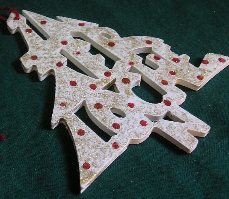 Interlochen, Handcrafted Tree Shaped Ornament - Etsy