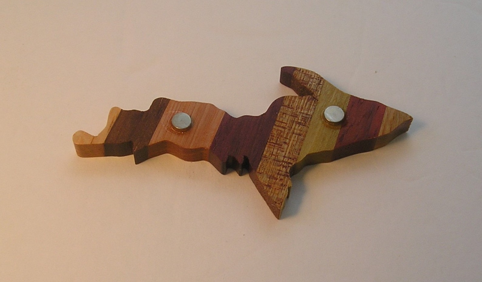 Michigan Upper Peninsula Shaped Laminated Hardwood Ornament or | Etsy