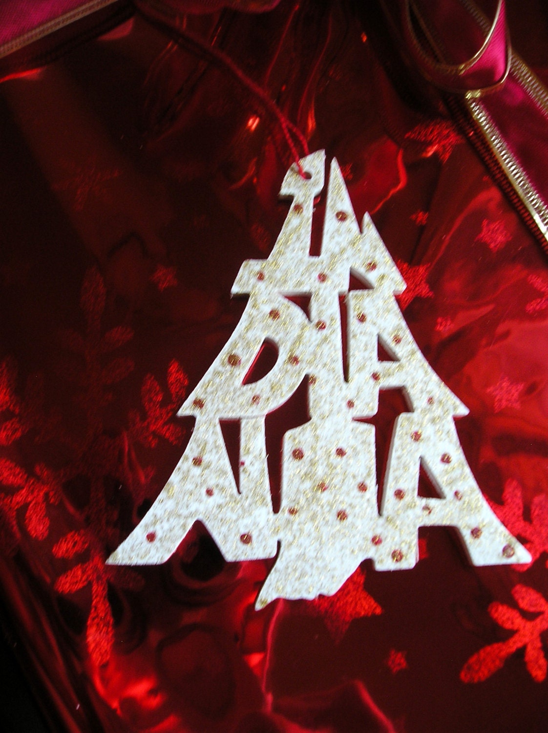 Indiana Ornament Tree Shaped - Etsy