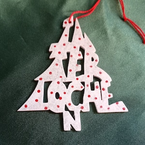 Interlochen, Handcrafted Tree Shaped Ornament - Etsy