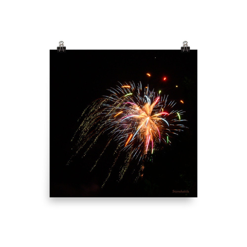 Fireworks 1 Print - Etsy