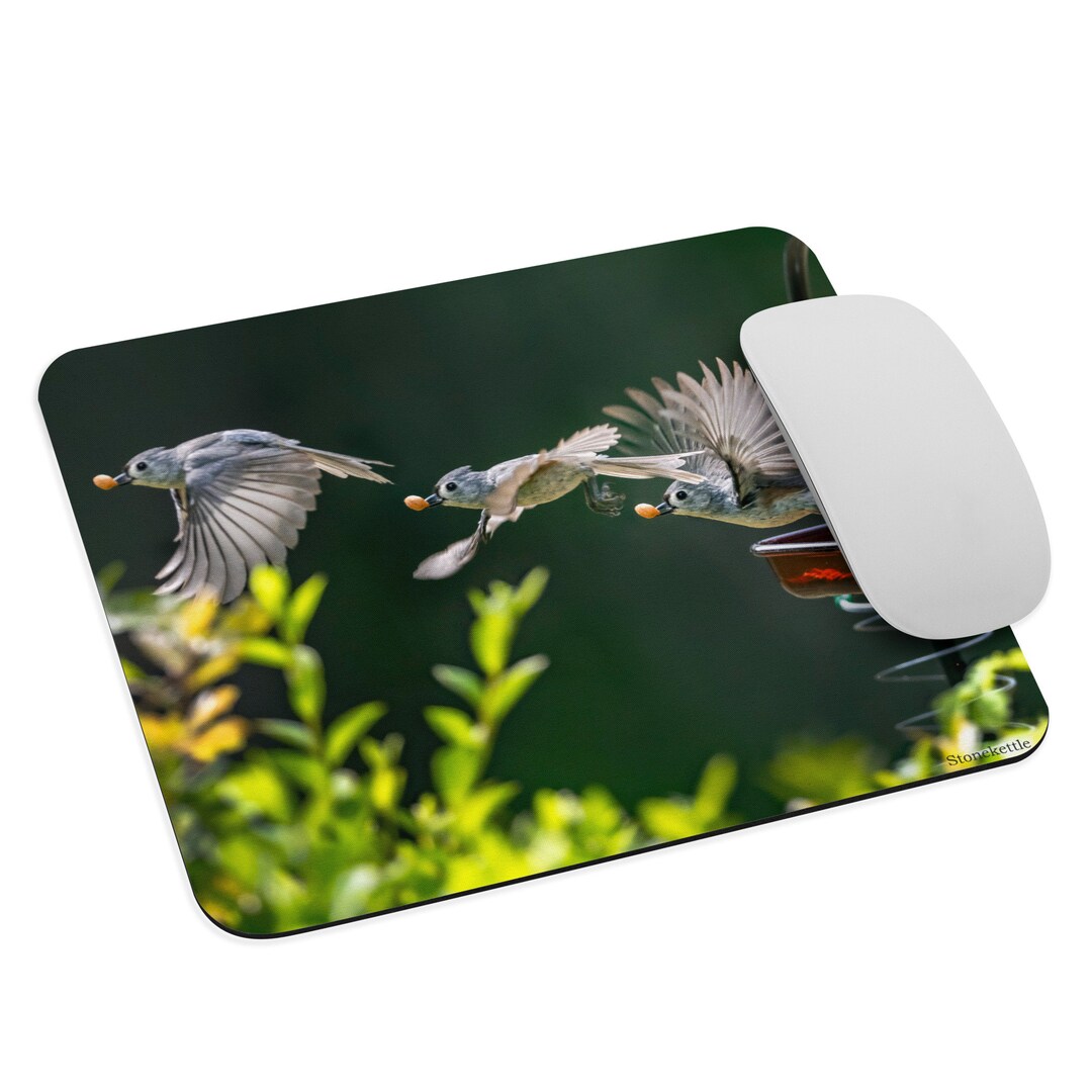 Tufted Titmouse Mouse Pad - Etsy