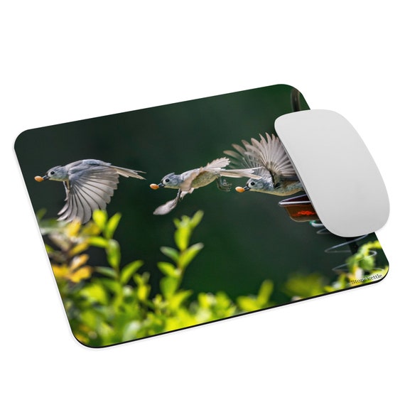 Tufted Titmouse Mouse Pad - Etsy