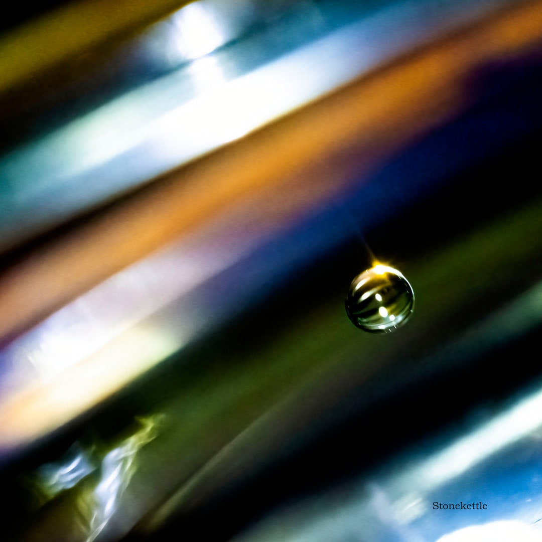 Water Droplet #17 Print - Etsy
