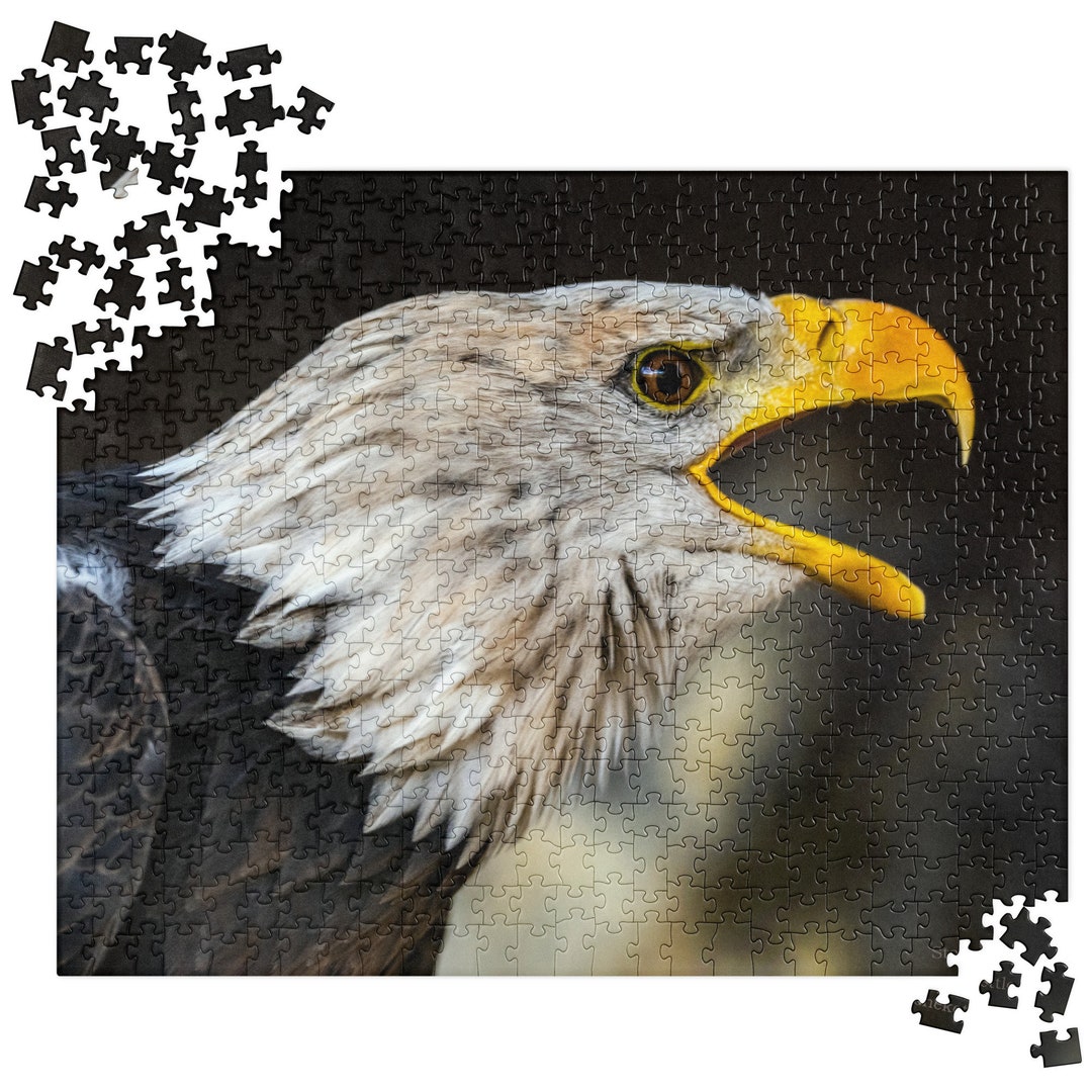 Bald Eagle PUZZLE - Etsy