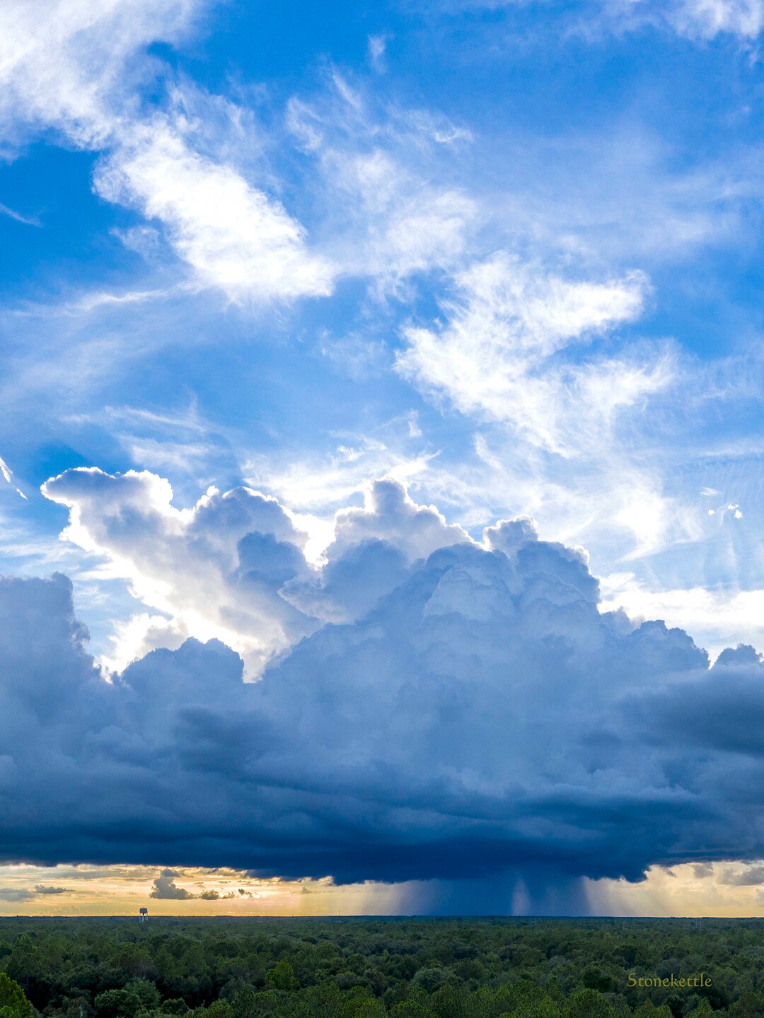 Rainstorm Print (vertical) - Etsy