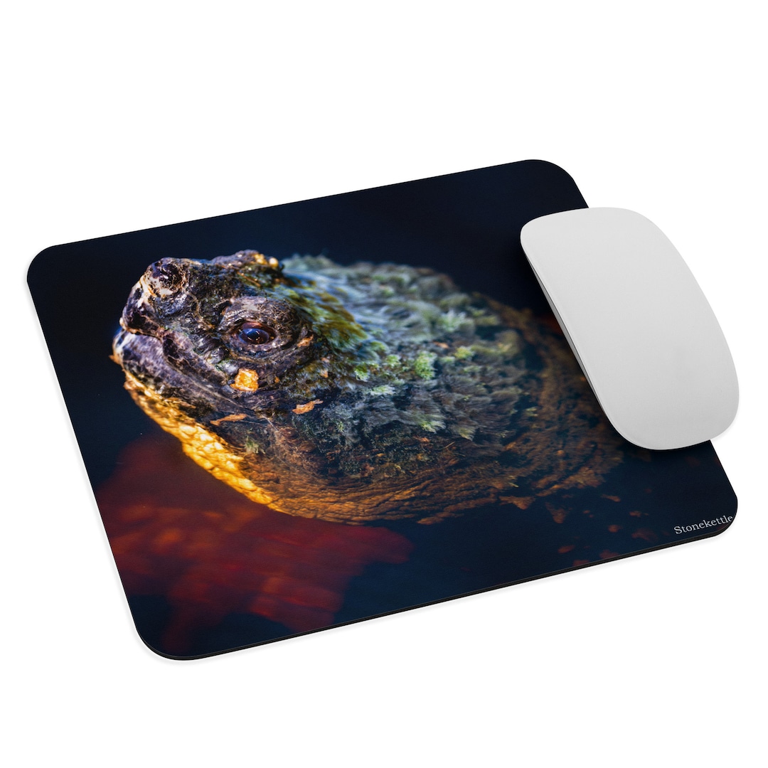 Snapping Turtle Mouse Pad - Etsy