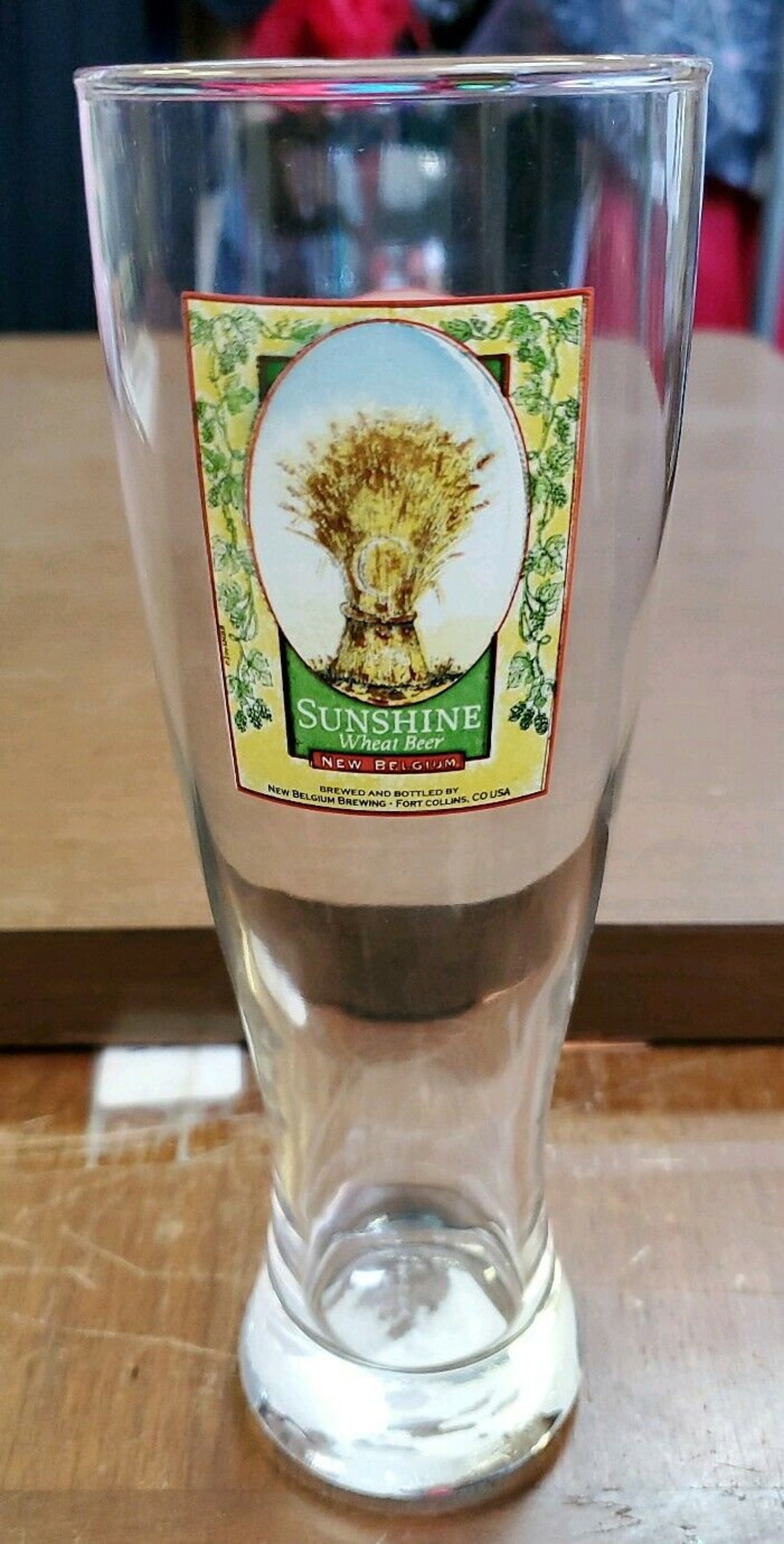 G24 Sunshine Wheat New Belgium Beer Glass Brewing Brewery Micro - Etsy