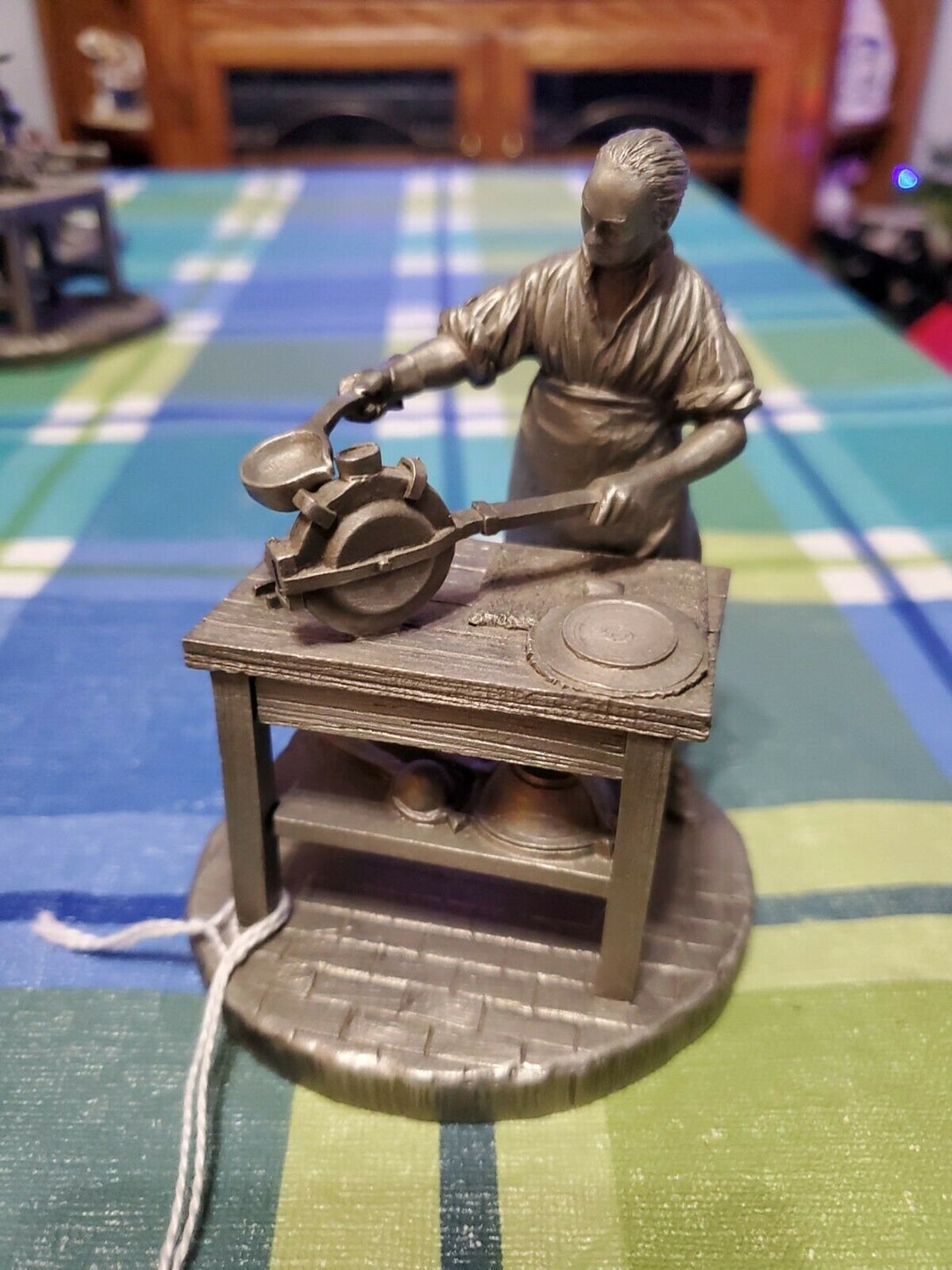 Pewterer Virginia Craftsman of Colonial America Pewter Franklin Mint ...