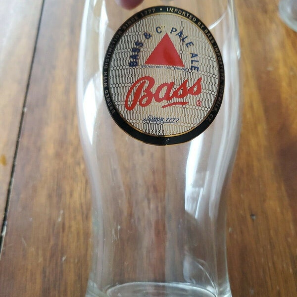 Bass Ale Beer Glass - Etsy