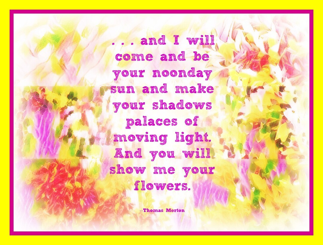 Noonday Sun - Inspirational PDF Instant Download - Etsy