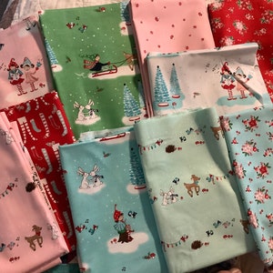 Pixie Noel 2 Fabric Stamps - Etsy