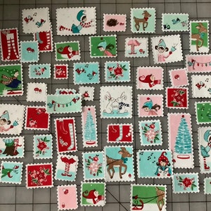 Pixie Noel 2 Fabric Stamps - Etsy