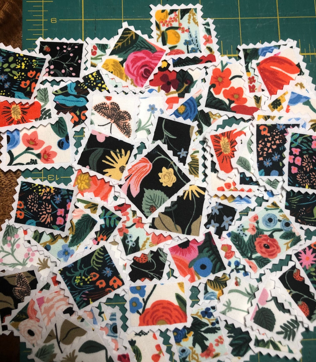 New Rifle Paper Co Fabric Stamps - Etsy