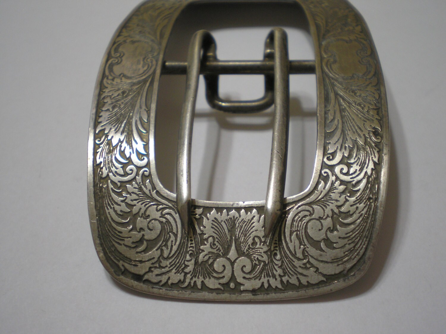 Antique Sterling Silver William Kerr Belt Buckle Numbered 3014 | Etsy